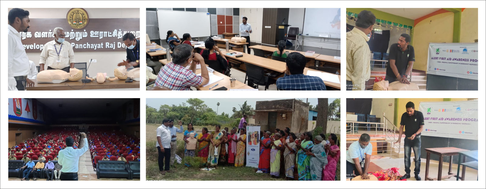 First aid and CPR Training - Alert NGO