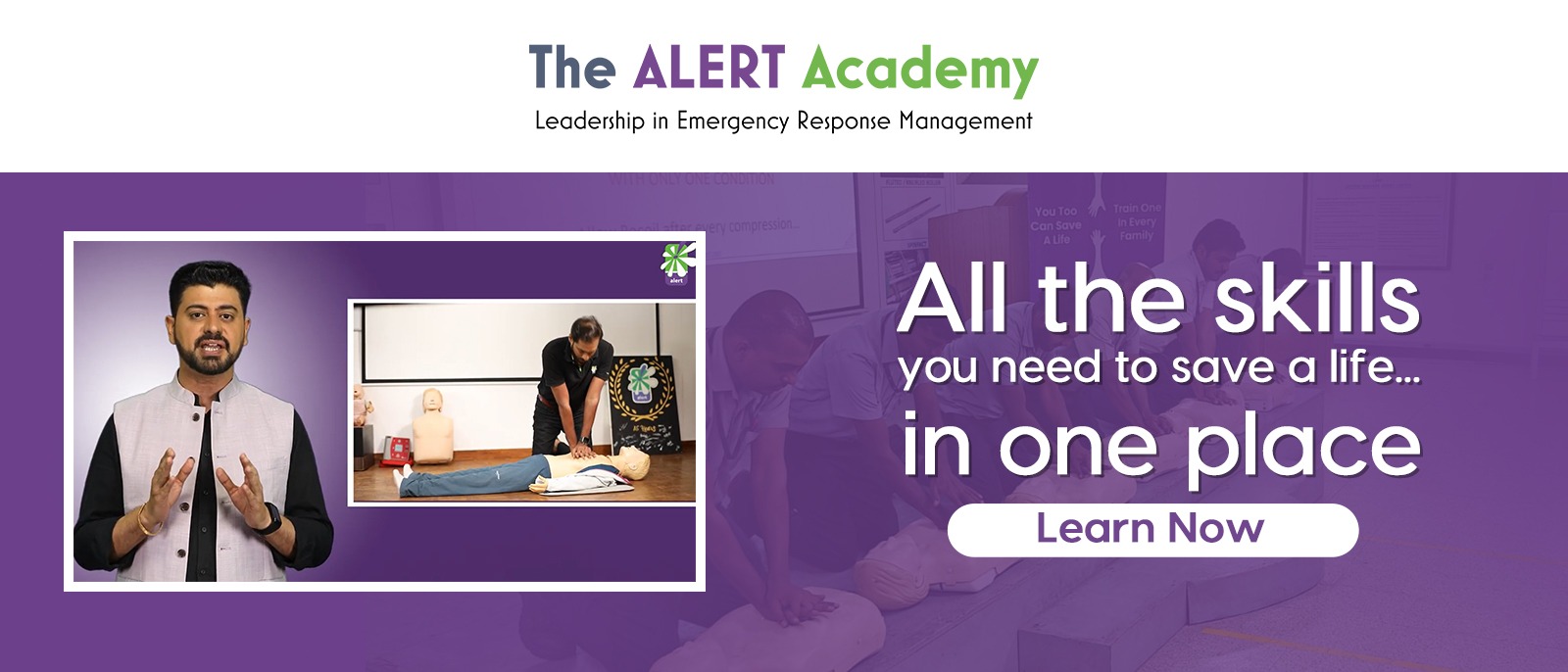 First aid and CPR Training - Alert NGO